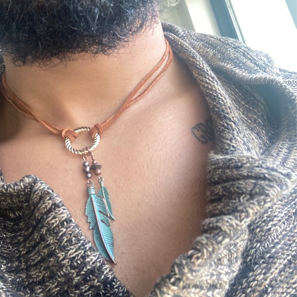 Boho Choker//ring Choker:bohemian Necklace/gypsy Choker/bohemian Choker ...