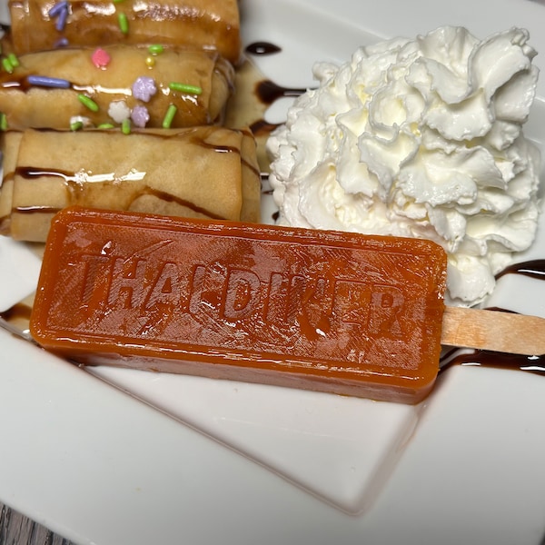 Personalized Popsicle Silicone Mold | Custom Text on Ice Cream, Cake ...