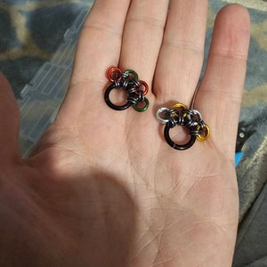 Chainmail Daisy Tutorial. 4 Sizes. - Etsy