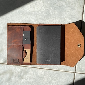 Personalized Leather Remote Caddy Hand Crafted Desk | Etsy