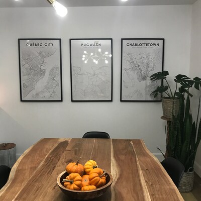 Custom Map, City Map Print, Custom Map Poster, Any City, Any Town ...