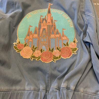 Disneyworld Castle Patch, Iron on Patch, Sew on Patch, Patches for ...