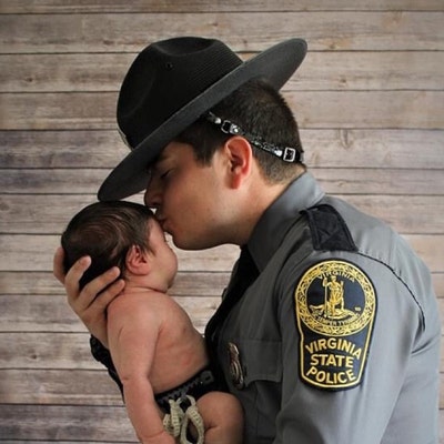 State Trooper Baby Outfit Police Officer Baby Deputy Sheriff Baby ...