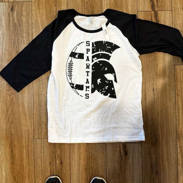 Go Spartans SVG Grunge Spartan Football Tailgate Mom Tshirt Shirt Fall ...