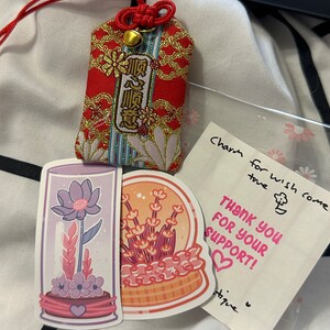 Japanese Omamori Charm for Protection New Talisman Amulet Car Hanger ...