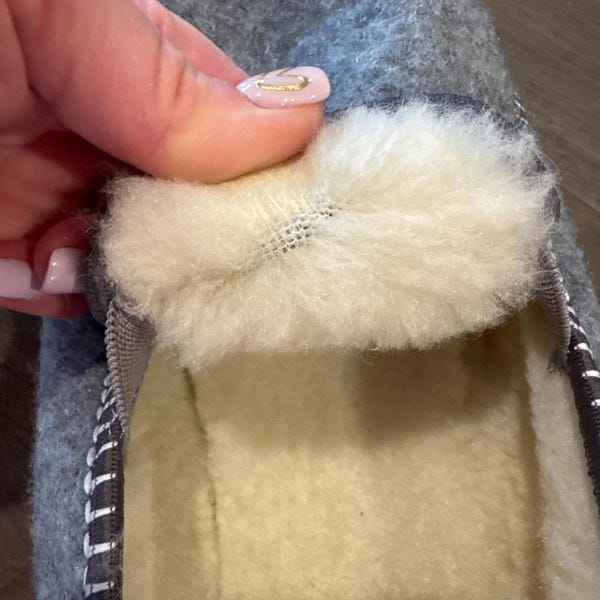 Warm Women's Slippers With Natural Sheep Wool Tan Wool Slipper Boots - Etsy