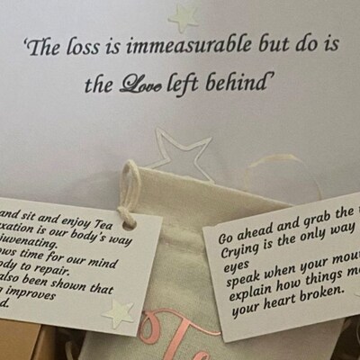 Sympathy Hamper Thinking of You Hamper Condolance Gift Sympathy Gift ...