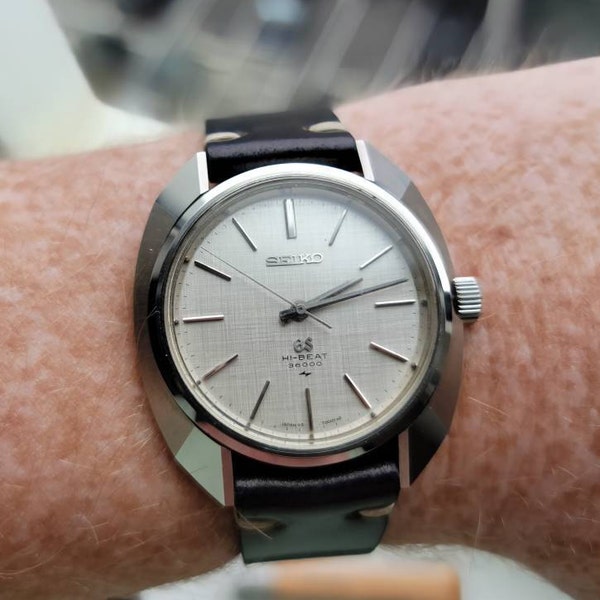 Orange Shrunken French Calf Leather Watch Band Strap in 20mm, 19mm ...