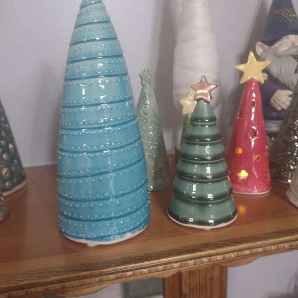 Ceramic Jack-o-lantern Luminary, Wheel Thrown, Mossy Green - Etsy