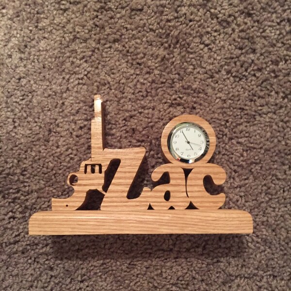 Novelty Desk Clock, Hand Holding a Clock - Etsy