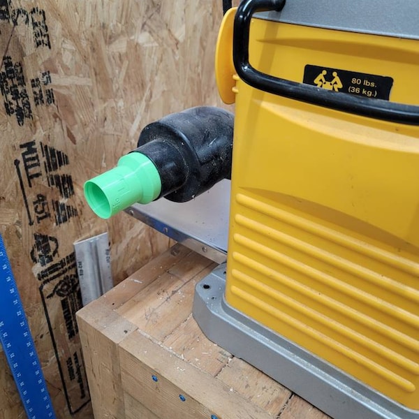 27mm Hose Adapter for Dewalt 734 Thickness Planer - Compatible With ...