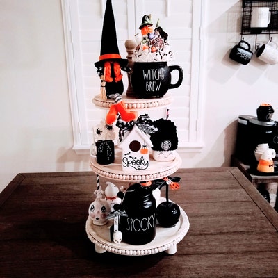 Faux Christmas Milkshake,fake Holiday Milkshake, Tiered Tray Decor ...