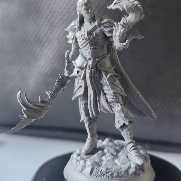 Human Barbarian Brawler Miniature Fighter Dungeons and Dragons Mini RPG ...