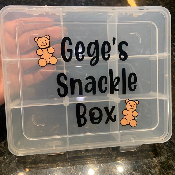 Kids Snackle Box - Etsy