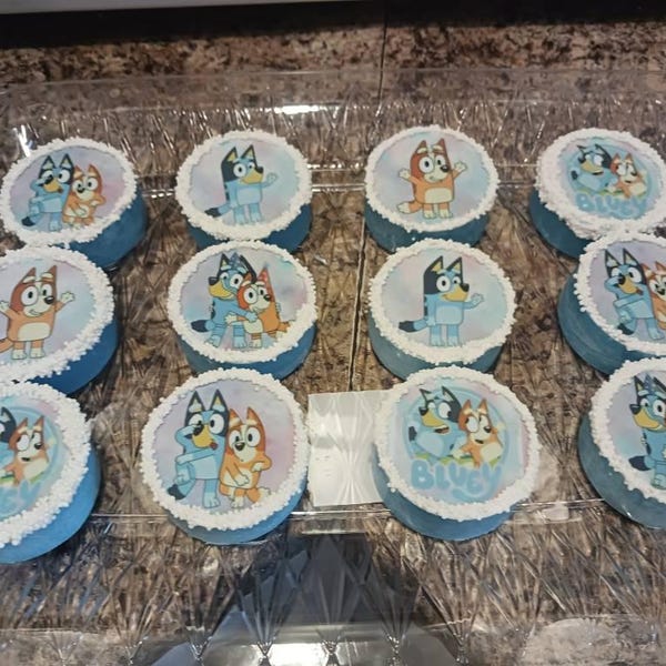 Custom Edible Images Oreo Cupcake Toppers Drink Toppers 1" 2" - Etsy