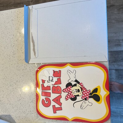 Minnie Mouse Birthday Party Sign, Gift Table Sign Party Decoration ...
