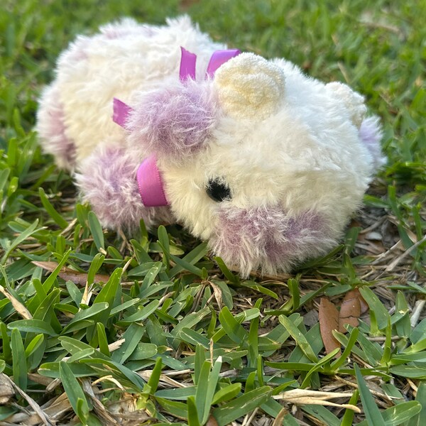 Crochet Fluffy Lavender Cow PATTERN - Etsy