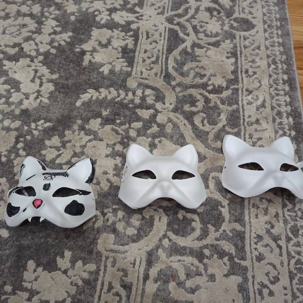 Red Fox Animal Mask High Quality and Lined With Satin - Etsy