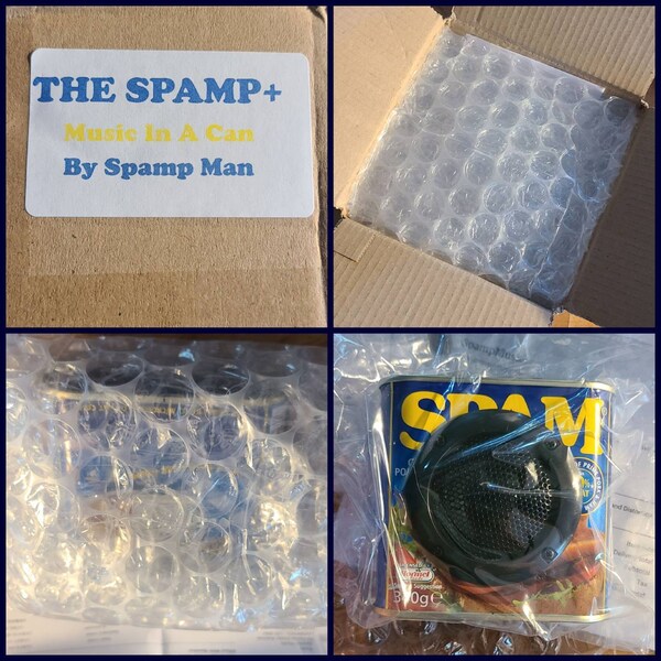 THE SPAMP PLUS Guitar Practice Amplifier and Distortion Effect With ...