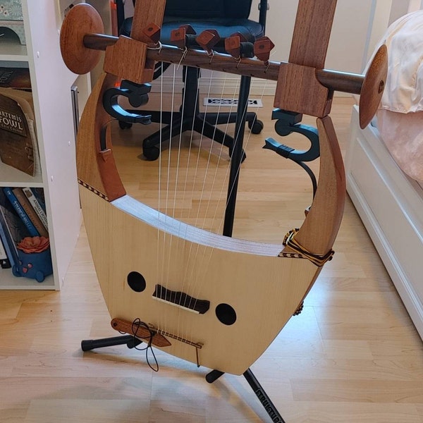 Handcrafted Cithara of the Golden Age: Ancient Greek Musical Instrument ...