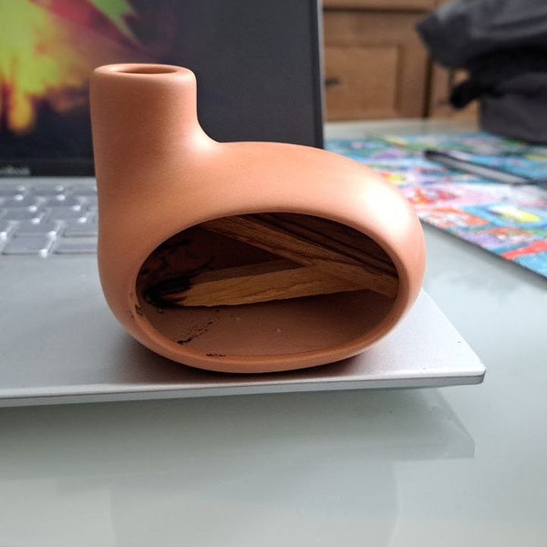 Mini Chimney, Mid-century Modern Incense Burner, Palo Santo Burner ...