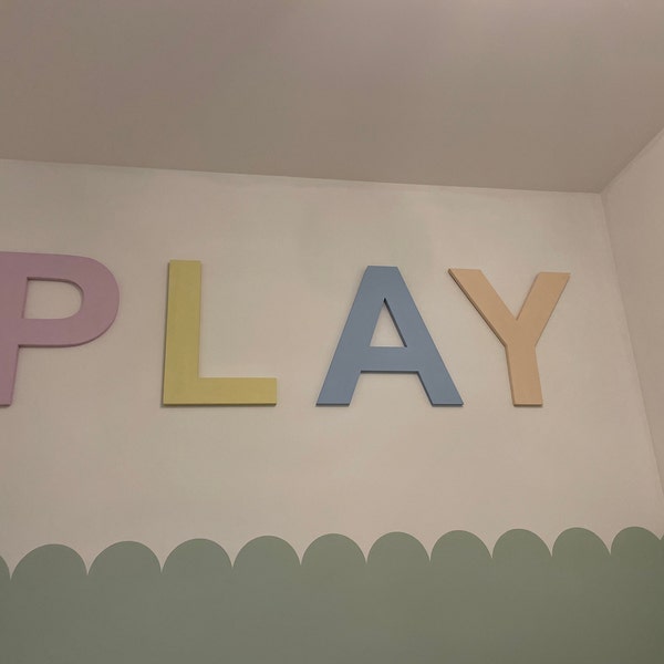 Large Mdf Letters & Numbers 10cm to 60cm 18mm Thick. CNC Cut - Etsy