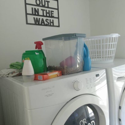It All Comes Out in the Wash Metal Sign Clothes Laundry Metal Sign ...