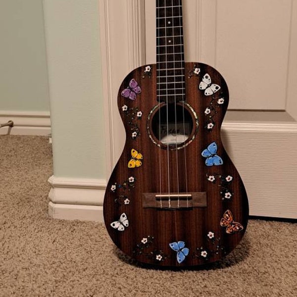 Custom-painted Violin or Viola: Daisy Vine Design - Etsy
