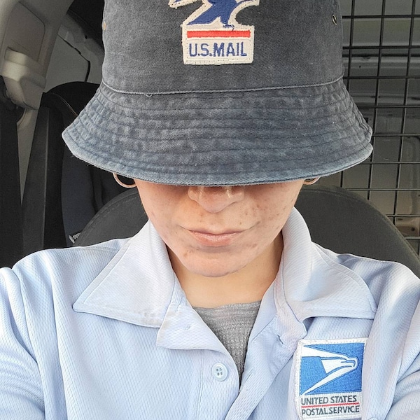 Mailman Postal Cap - Etsy