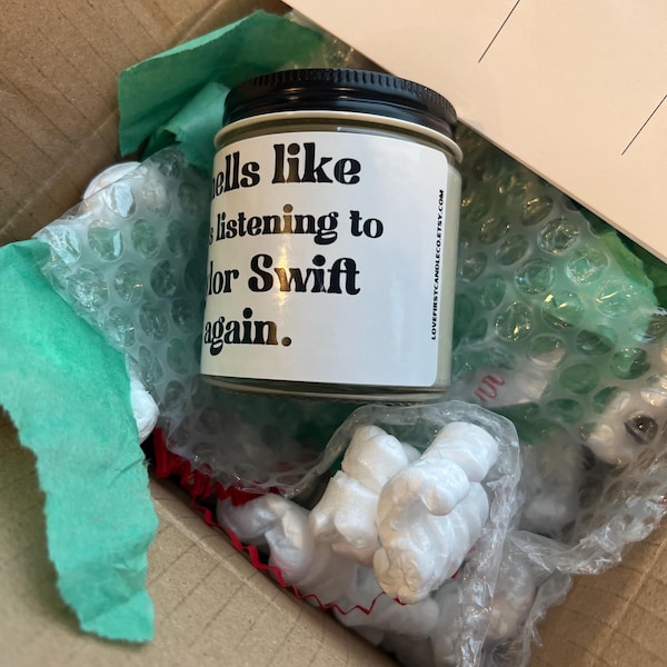 THE GRINCH CANDLE, Grinch Farts, Scented Soy Candles, Stocking Stuffer ...