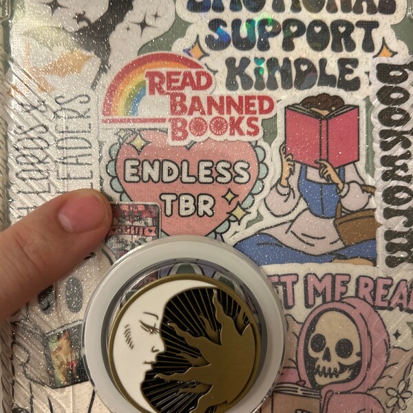 MINI Endless TBR Book Club Sticker L Bookworm Sticker | Bibliophile ...