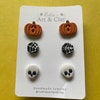 Build Your Own Halloween Stud Pack Jack O Lantern Stud Earrings