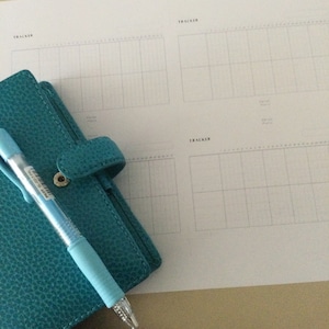 Monthly Planner Personal Ring Printable Planner Inserts - Etsy