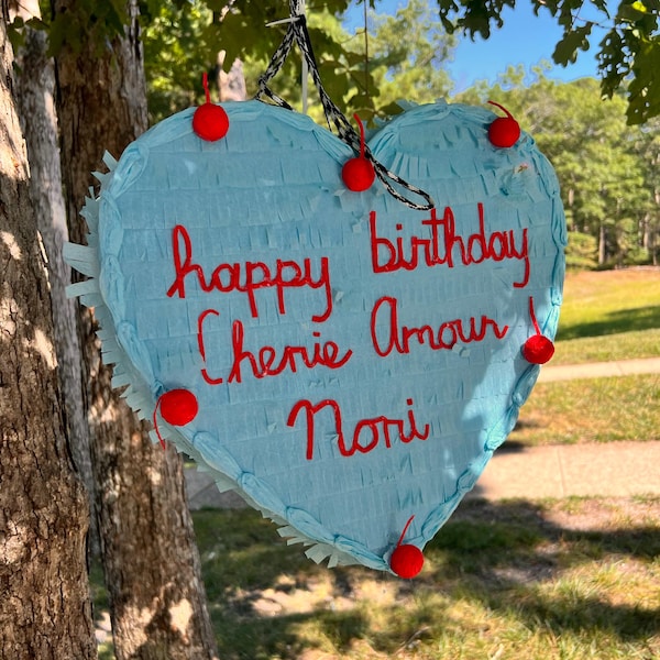 Customizable Cherry Cake Piñata - Etsy