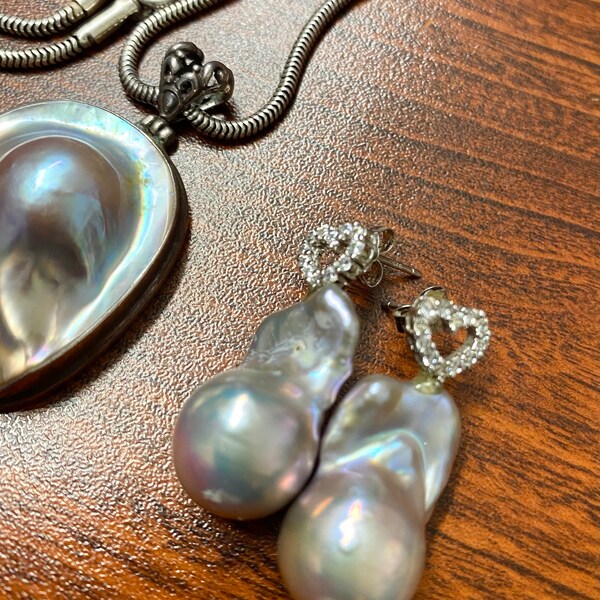 Circled Tahitian Pearl Necklace Circlé Tahitian Pearl Necklace - Etsy