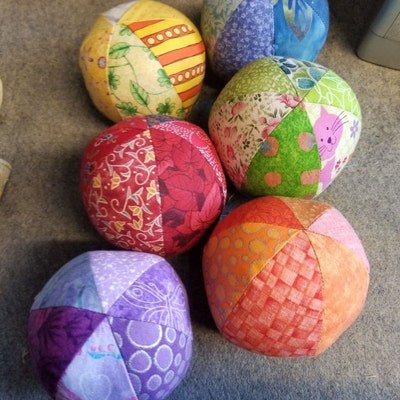 Fabric Ball Sewing Pattern 4 Sizes - Etsy