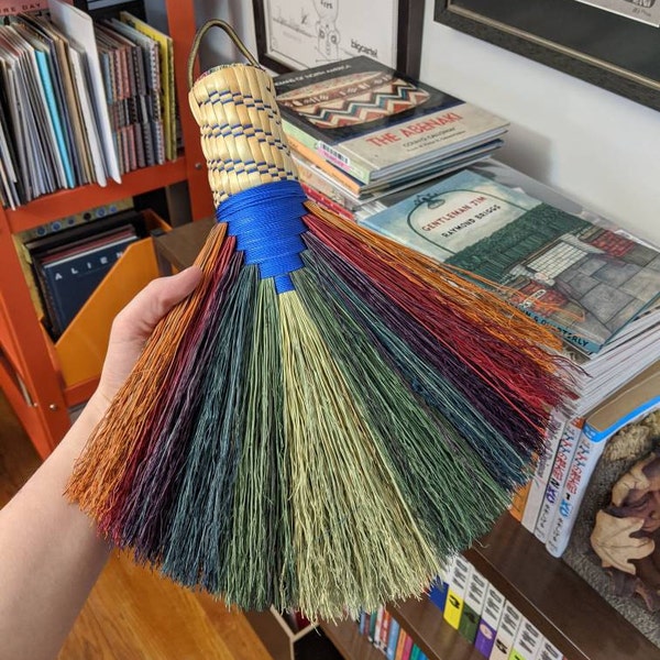 Hand-dyed Hawk Tail Whisk Broom, Natural Broomcorn, Havencroft Farm - Etsy