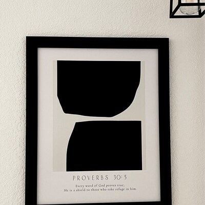 Set of 3 Faith Can Move Mountains Printable Wall Art Digital Download ...