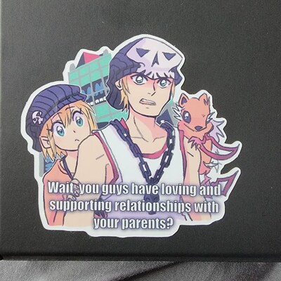 Twewy Vinyl Sticker Beat Rhyme Meme - Etsy