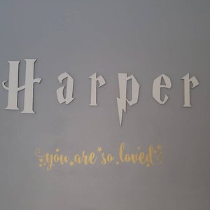 Wizard Nursery Sign Baby Name Sign Wizard Custom Wood Name Sign Over ...