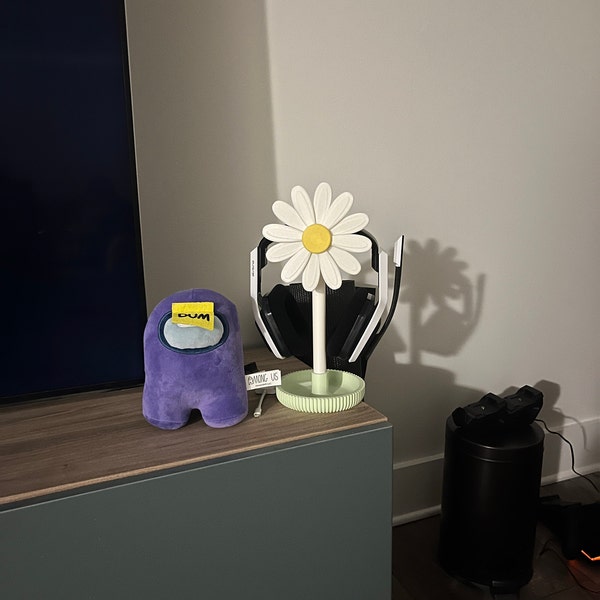 Daisy Headphone Stand Perfect for A Cozy Desk Setup - Etsy Daisy Headphone Stand Perfect for A Cozy Desk Setup - Etsy