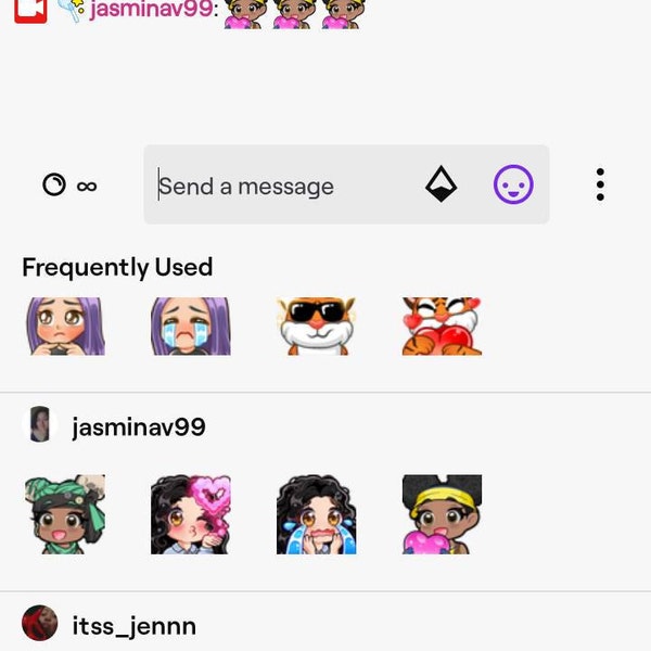 Apex Legends Loba Lycan Hunter Boba Premade Emote, Loba Chibi Emotes ...