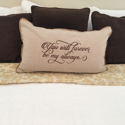 You Will Forever, Be My Always, Calligraphy, Wedding Script, Couple ...