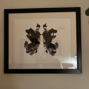 Thin Narrow Ink Stripes Wall Art Black White Minimalist - Etsy