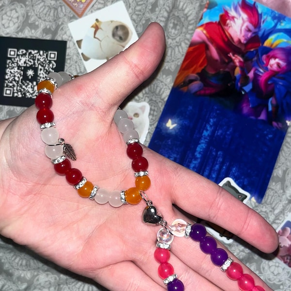 Final Fantasy. Couple Beaded Bracelets - Etsy