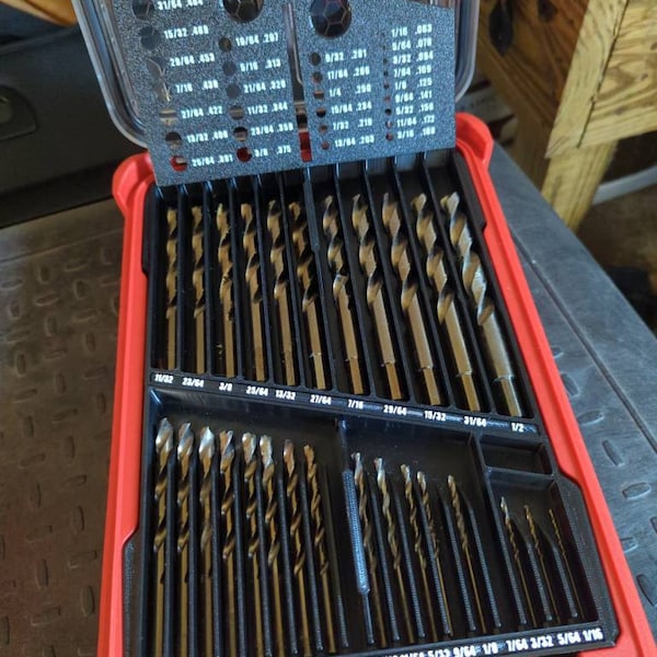 Extra Large Drill Bit Organizer - Neatly Organize Your Bits - Etsy