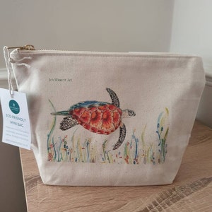 Raza the Rainbow Rabbit Watercolour Eco Friendly Art Print - UK Made ...