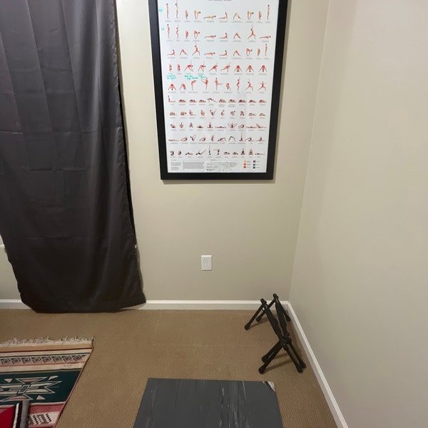 Digital Download Yoga Poses Poster 24x36 Yoga Chart Yoga Pose Poster Print Wall Art Yoga Poster ...