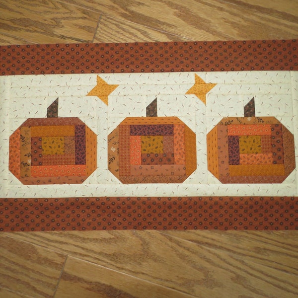 PDF | 6" Scrappy Pumpkins | Foundation Paper-pieced Quilt Block ...