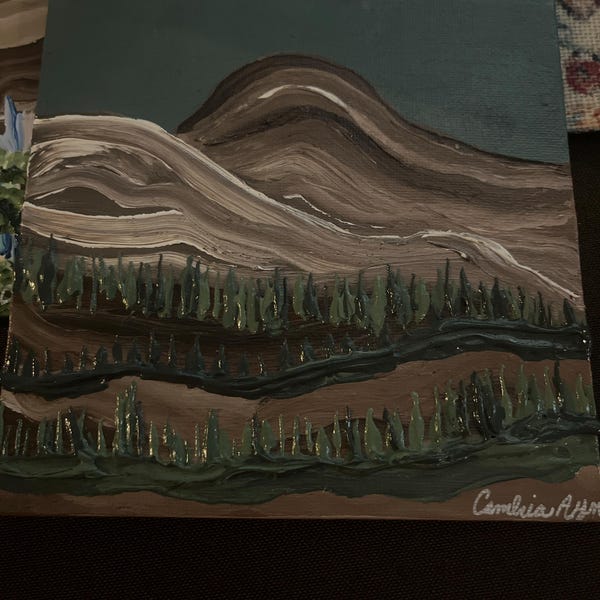 3D Flower Vase | Wood Panel | Floral Texture Art | Original Acrylic ...